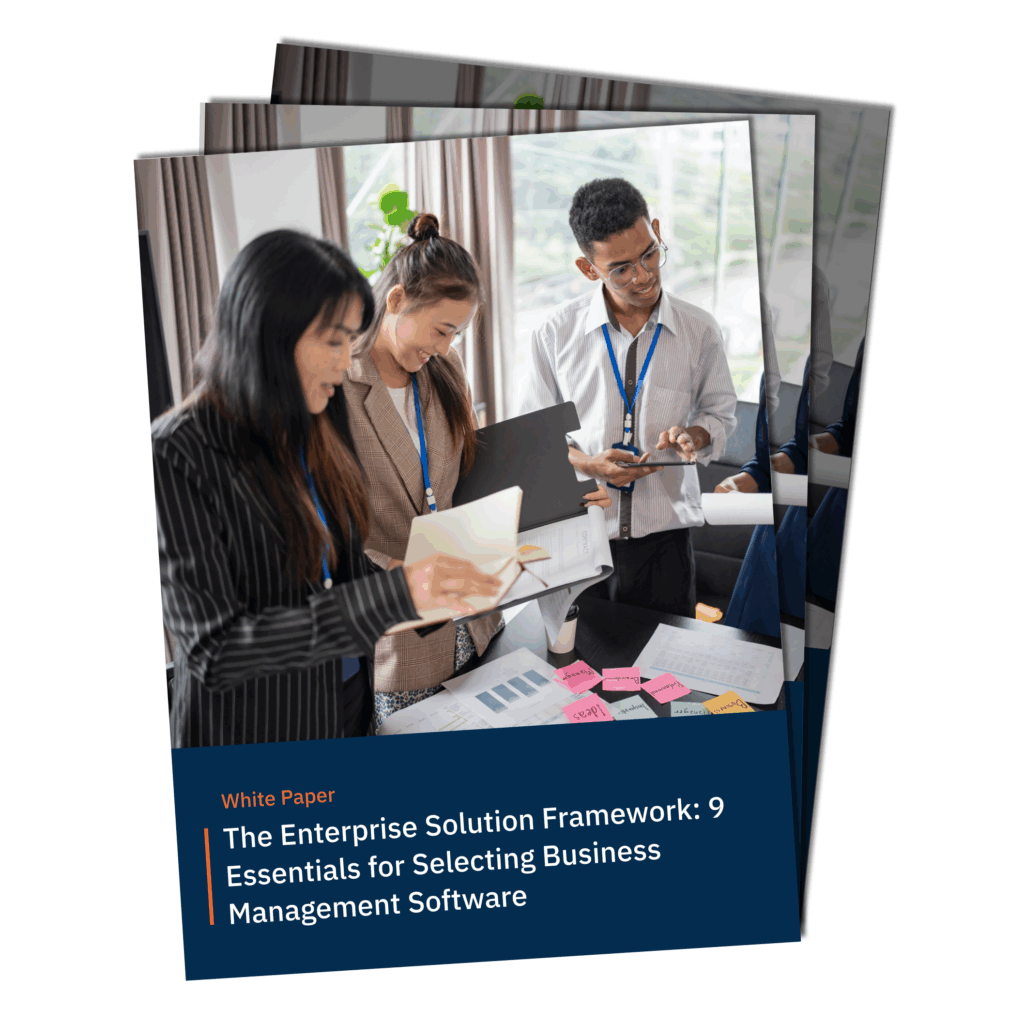 The Enterprise Solution Framework: 9 Essentials for Selecting Business ...
